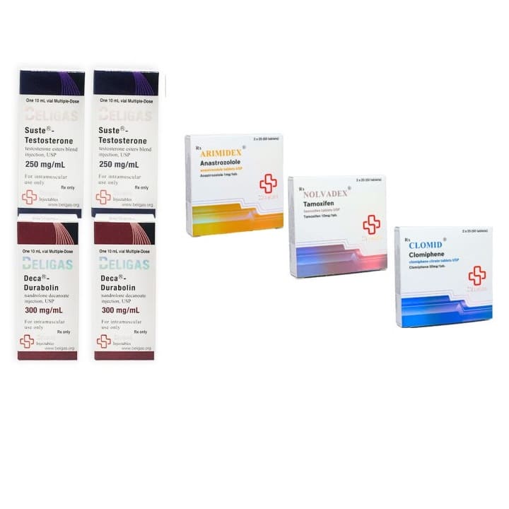Pack Bulking Advanced - Beligas Pharmaceuticals - Sustanon / Deca ...