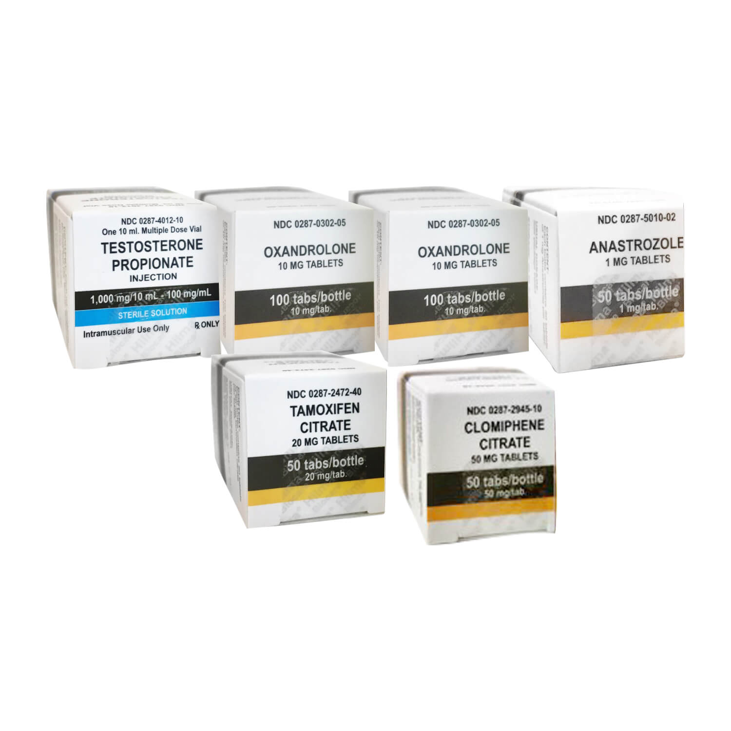 Pack Strenght PTO – Anavar / Test-P – 6 weeks – Hilma biocare - body ...